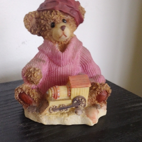 K'S Collection | Accents | Charming Pink Teddy Bear Figurine | Poshmark